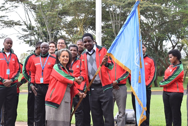 Flagging off UN Team for UN Interagency games | United Nations Office ...