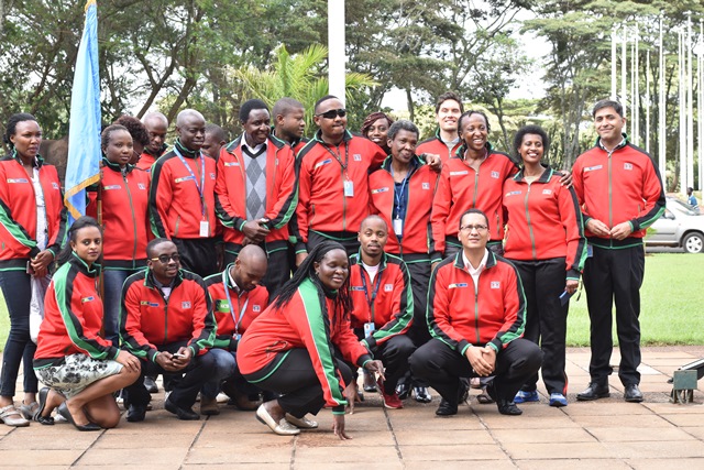 Flagging off UN Team for UN Interagency games | United Nations Office ...