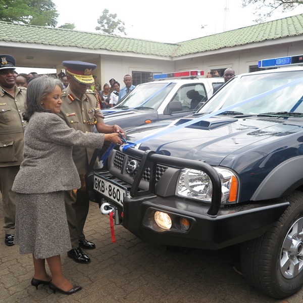 UNON Donated vehicles to Kenya Diplomatic Police | United Nations ...