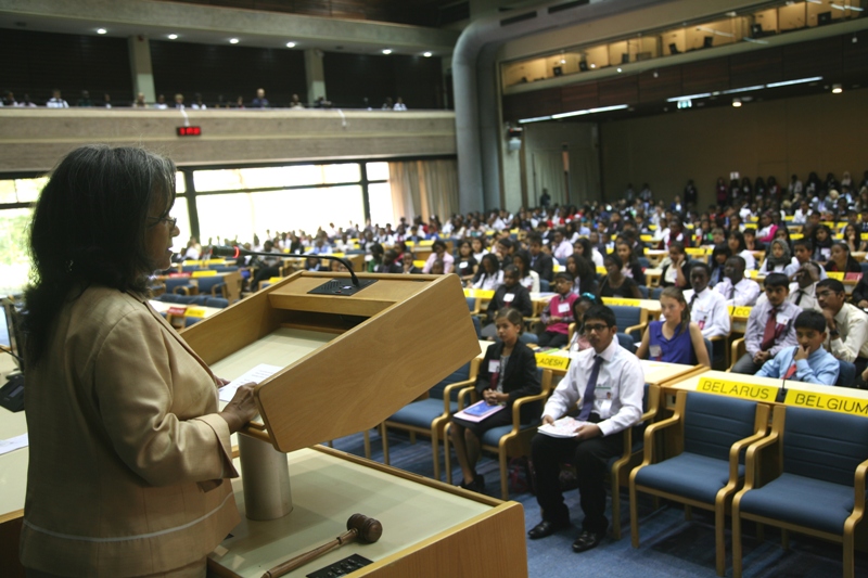 Middle School Model UN Conference January 2013 | United Nations Office ...